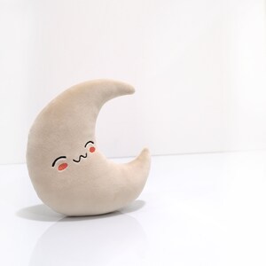 Handmade Mochi Minky Moon Plush: Kawaii Nursery Decor - Etsy