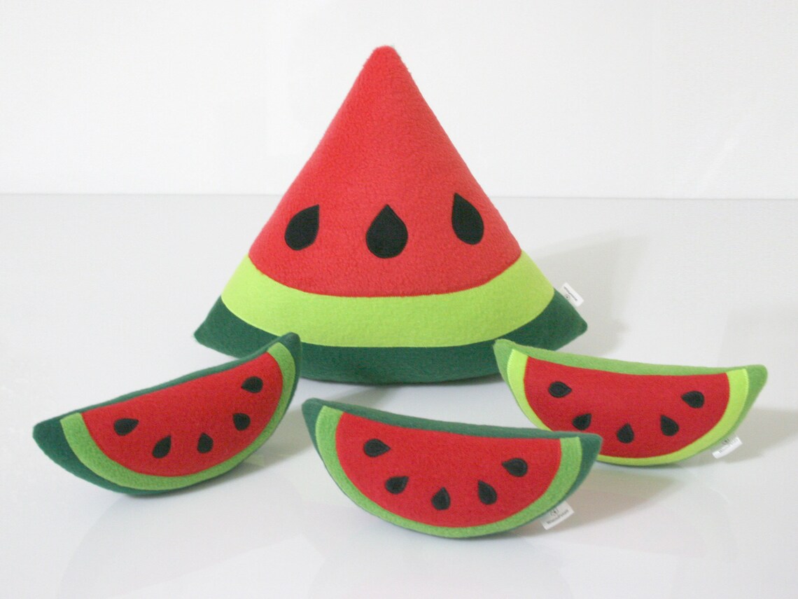 Watermelon Pillow Fruit Pillow Kids Pillow - Etsy