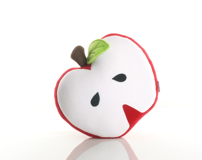 Decorative Pillow - Apple Pillow - Etsy