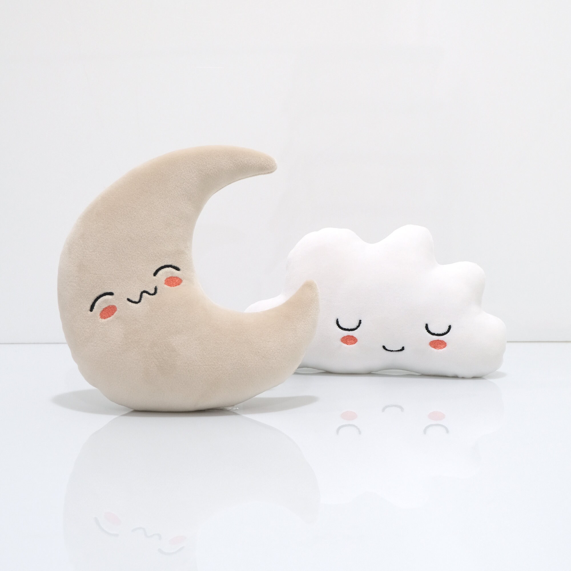 Moon Plush Cute Kawaii Plushie Stuffed Toy for Baby Baby - Etsy