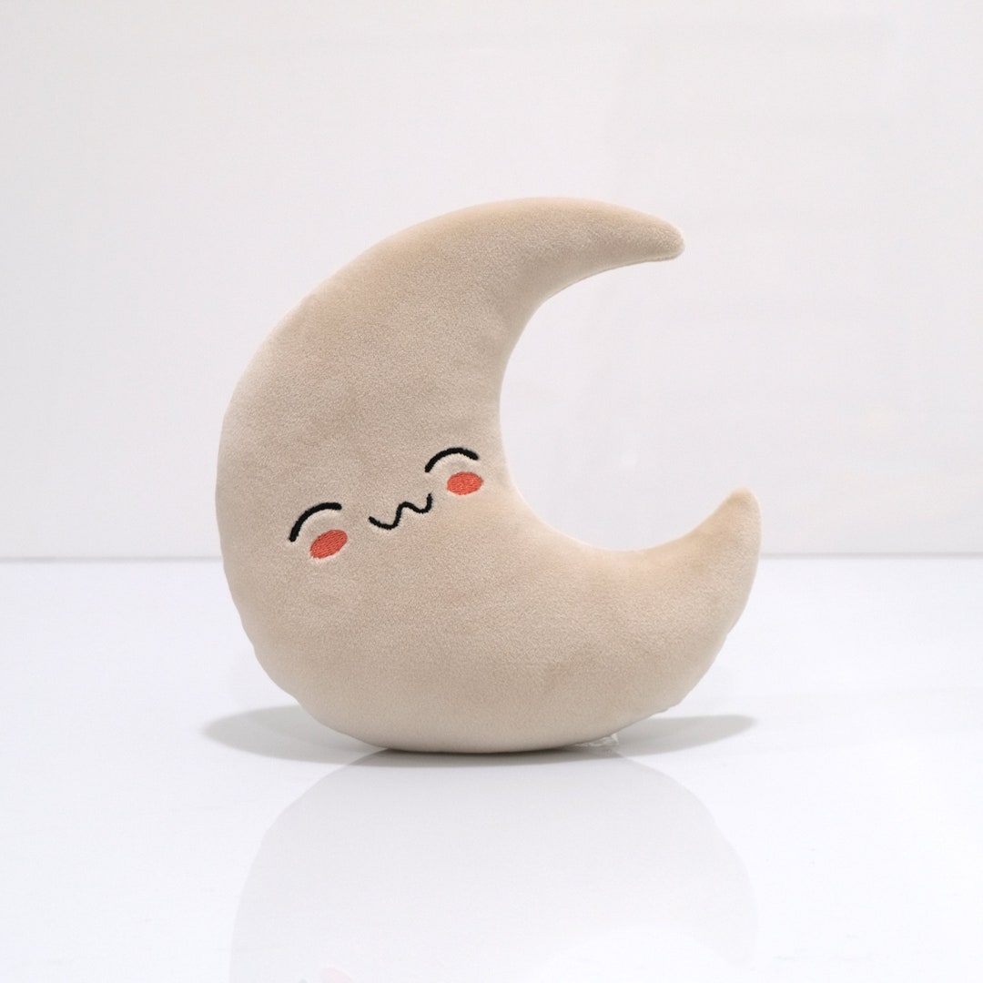 Moon Plush - Cute Kawaii Plushie - Stuffed Toy for Baby - Baby Gift for ...