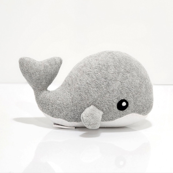 Whale Stuffed Animal - Etsy