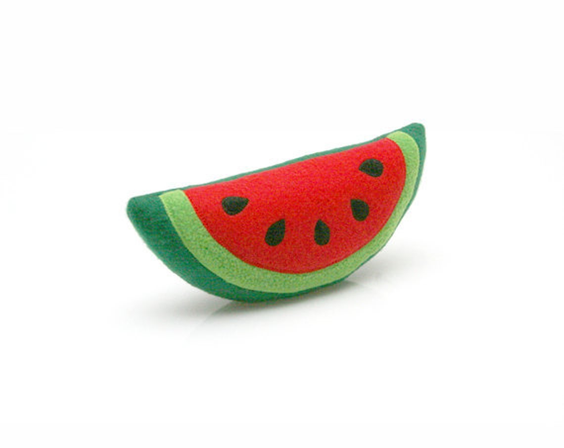 Watermelon Plush Watermelon Toy - Etsy
