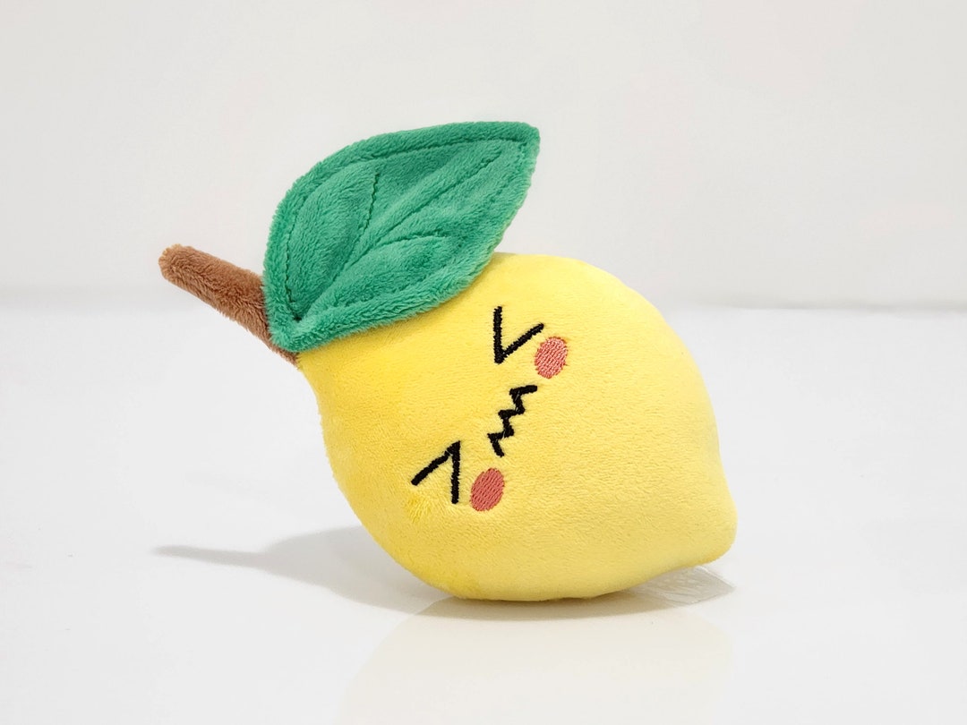 Lemon Plush - Cute Kawaii Fruit Plushie - Gift for Babyshower - Baby's ...