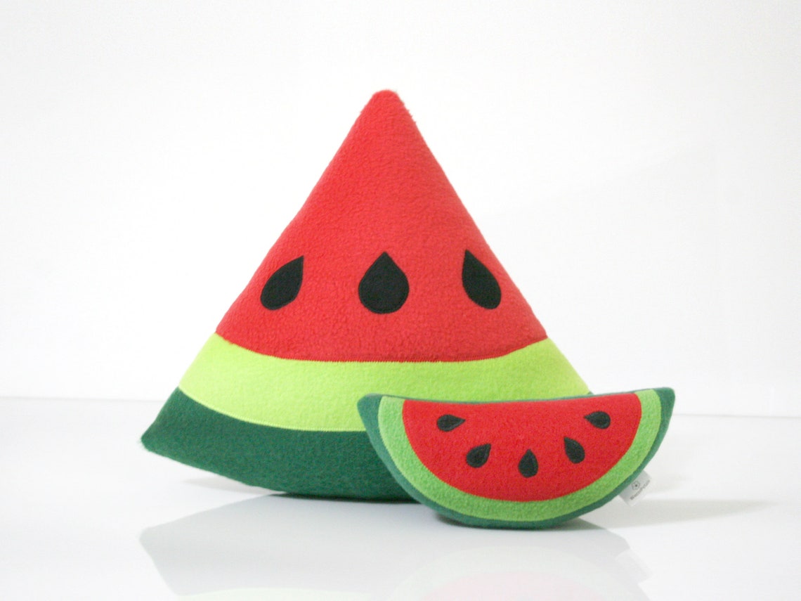Watermelon Pillow Fruit Pillow Kids Pillow - Etsy