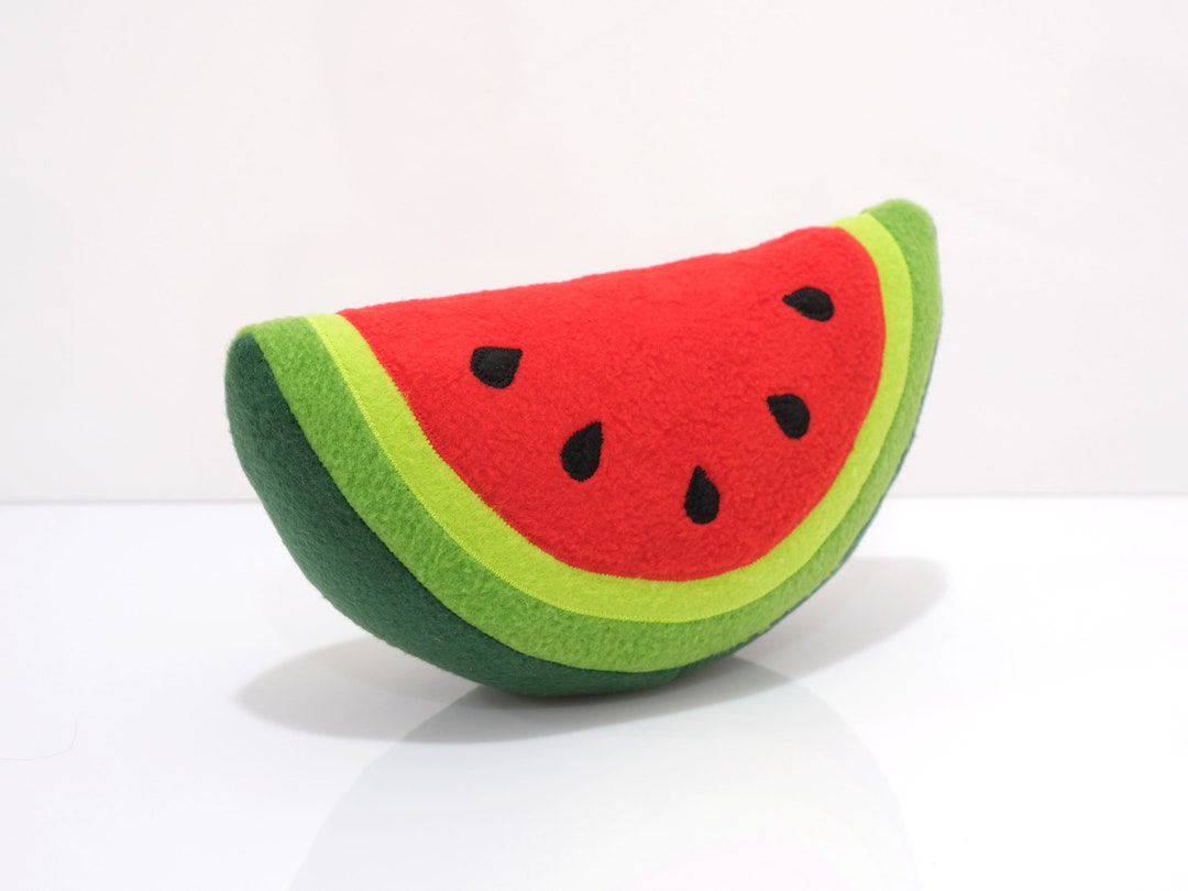 Watermelon Pillow - Watermelon Plush - Kids Gift - Nursery Decor - Kids ...