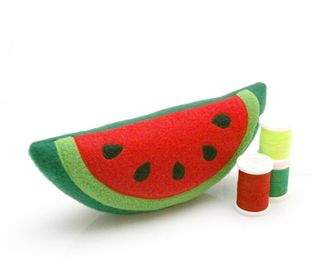 Watermelon Plush Watermelon Toy - Etsy