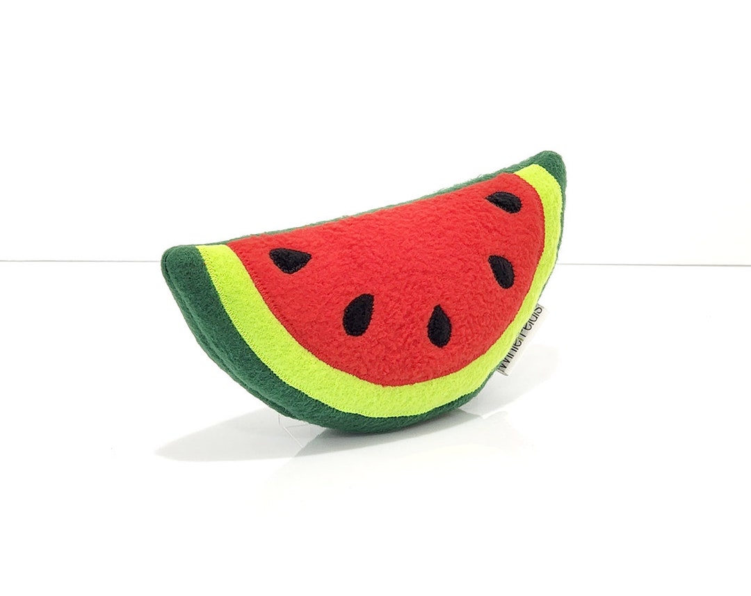 Watermelon Plush Toy | Fruit Plushie - Etsy