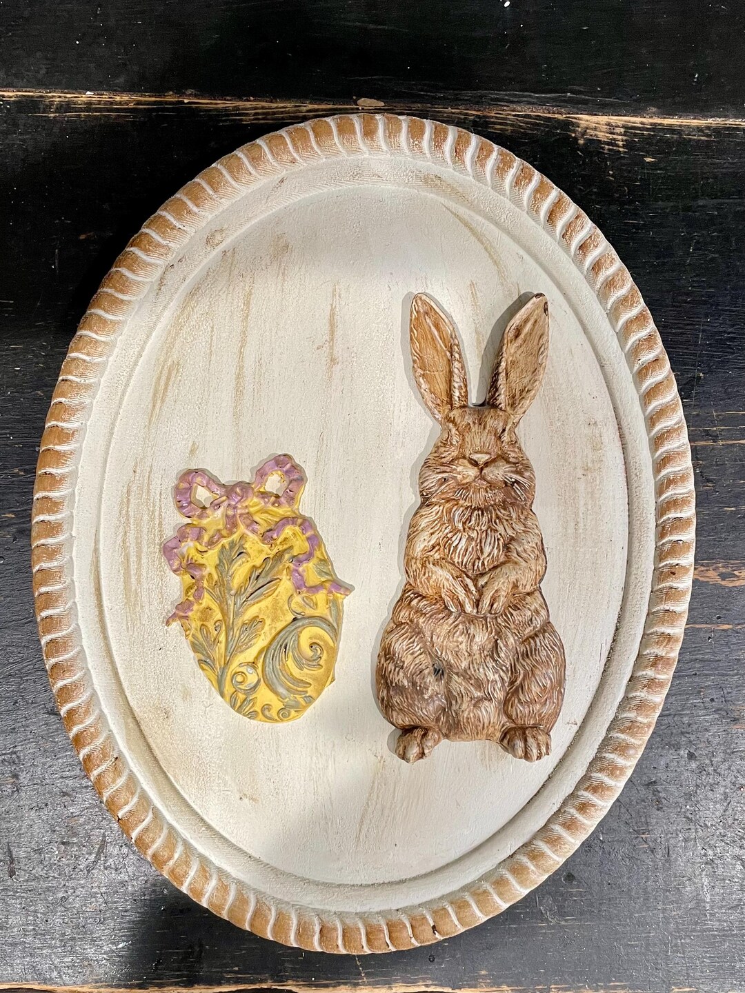 IOD Les Lapins Easter Signs Resin - Etsy