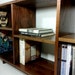 Custom Solid Walnut Bookcase With Adjustable Shelves Mid - Etsy