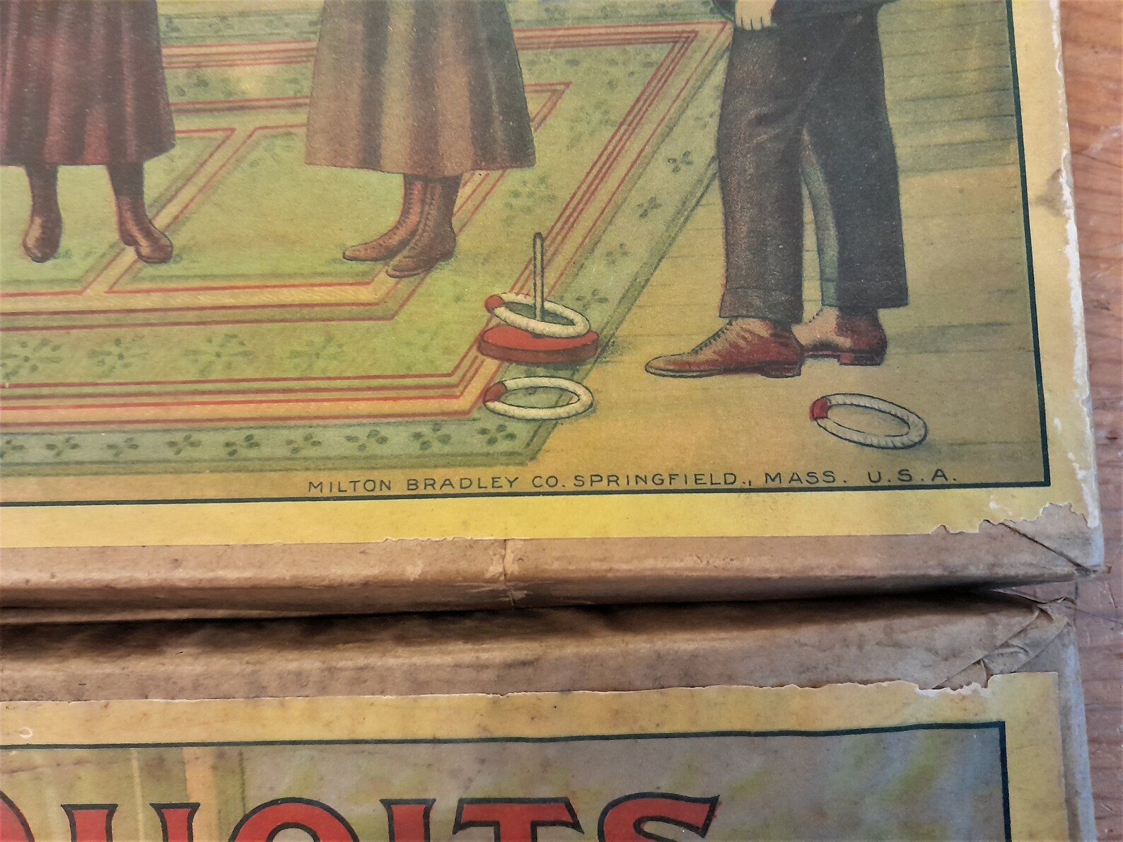 Pair of Antique 1920's Milton Bradley Quoits Games in Boxes - Etsy