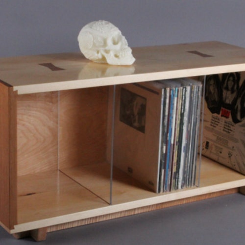 Custom Record Vinyl Storage Storage Cabinet Bin Bookcase - Etsy