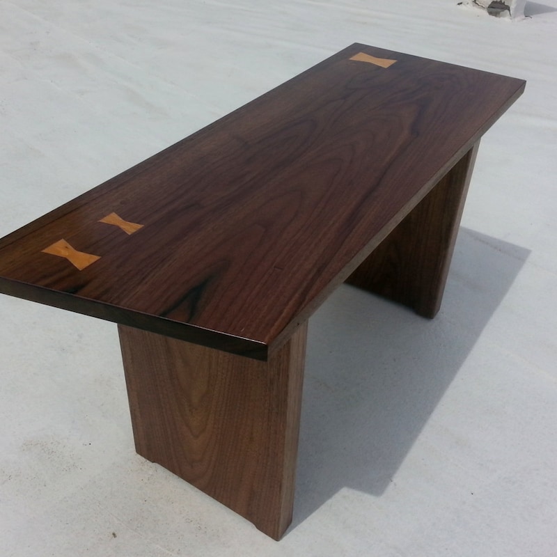 Mid Century Bench - Etsy