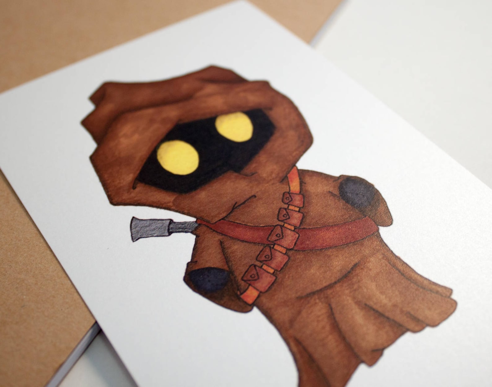 Mini Jawa - 4x6 Print [ Star Wars / Fan Art / Chibi ] - Etsy
