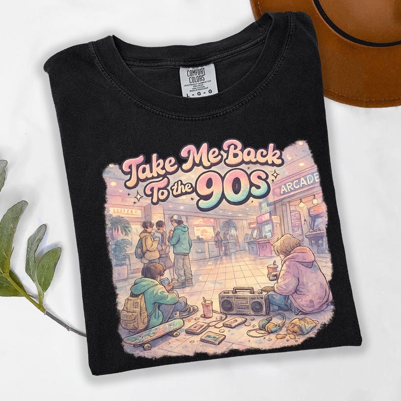 Children of the 90s Tshirts,take Me Back to the 90s – Retro Mall ...