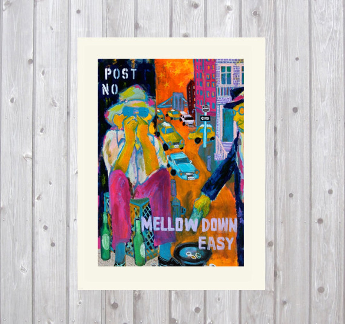 Mellow Down Easy Art-blues Art-music Art-american Blues - Etsy