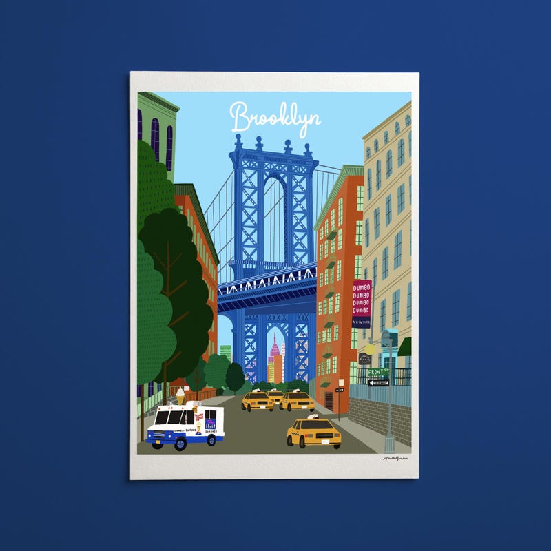 Dumbo Manhattan Bridge - Etsy