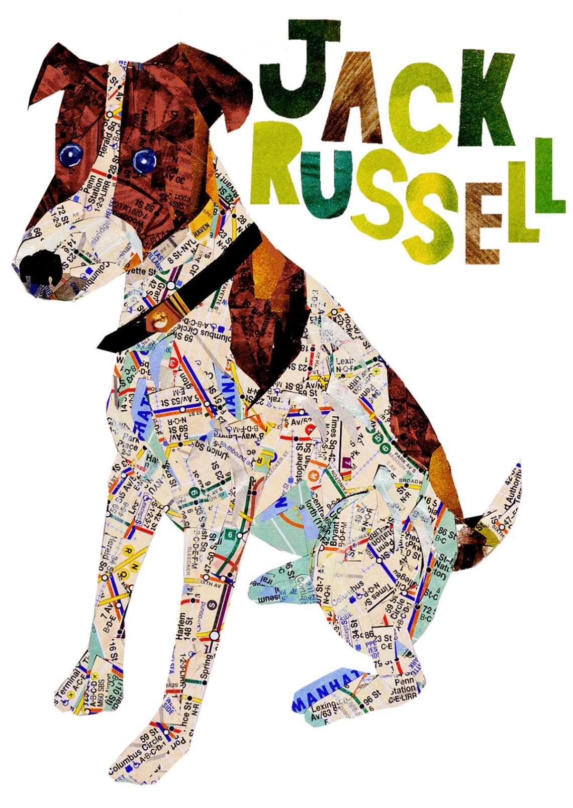 Jack Russell-jack Russell Art Print-jack Russell Gift-dog Gift-jack ...
