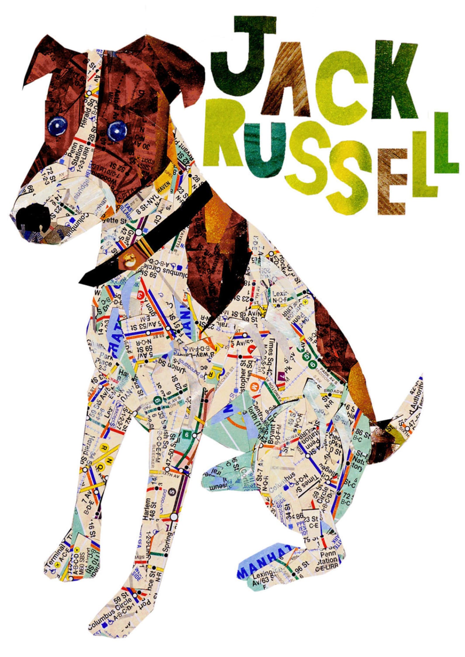 Jack Russell-jack Russell Art Print-jack Russell Gift-dog - Etsy