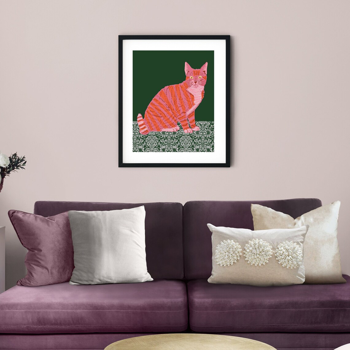 Cat Art Print/cat Illustration /cat Print Wall Art/art Print - Etsy