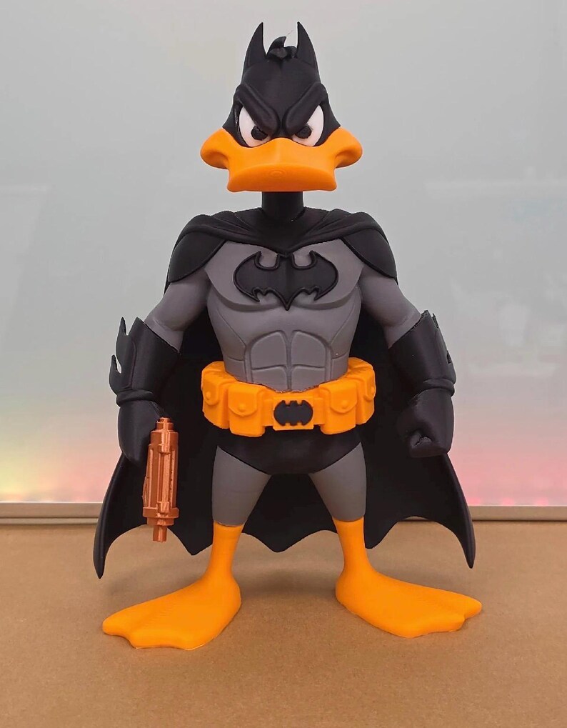 3D Printed Batman Daffy Duck - Etsy UK