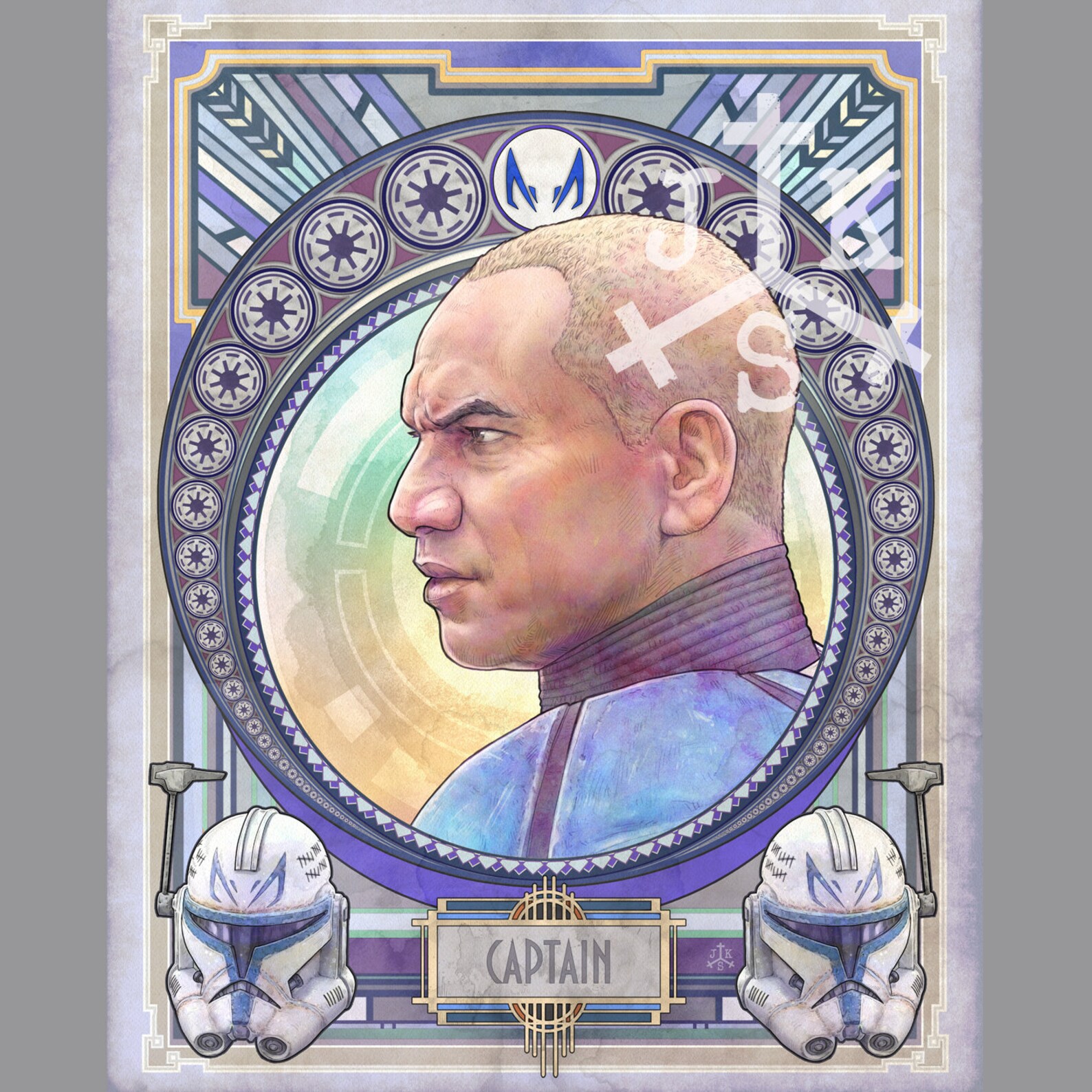 Captain Rex Unmasked CT-7567 Temuera Morrison Clone Dee - Etsy