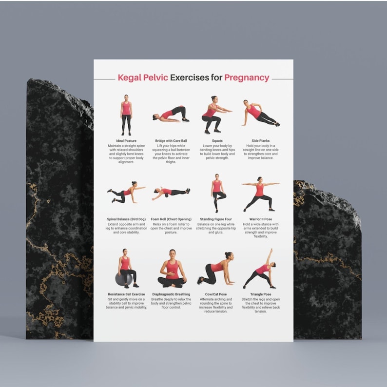 Kegel Pelvic Exercise for Women, Floor Exercise, Pelvic Floor Workout ...