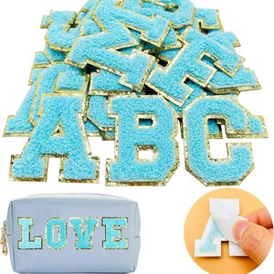 Orange Self Adhesive Chenille Letters Patches - Etsy