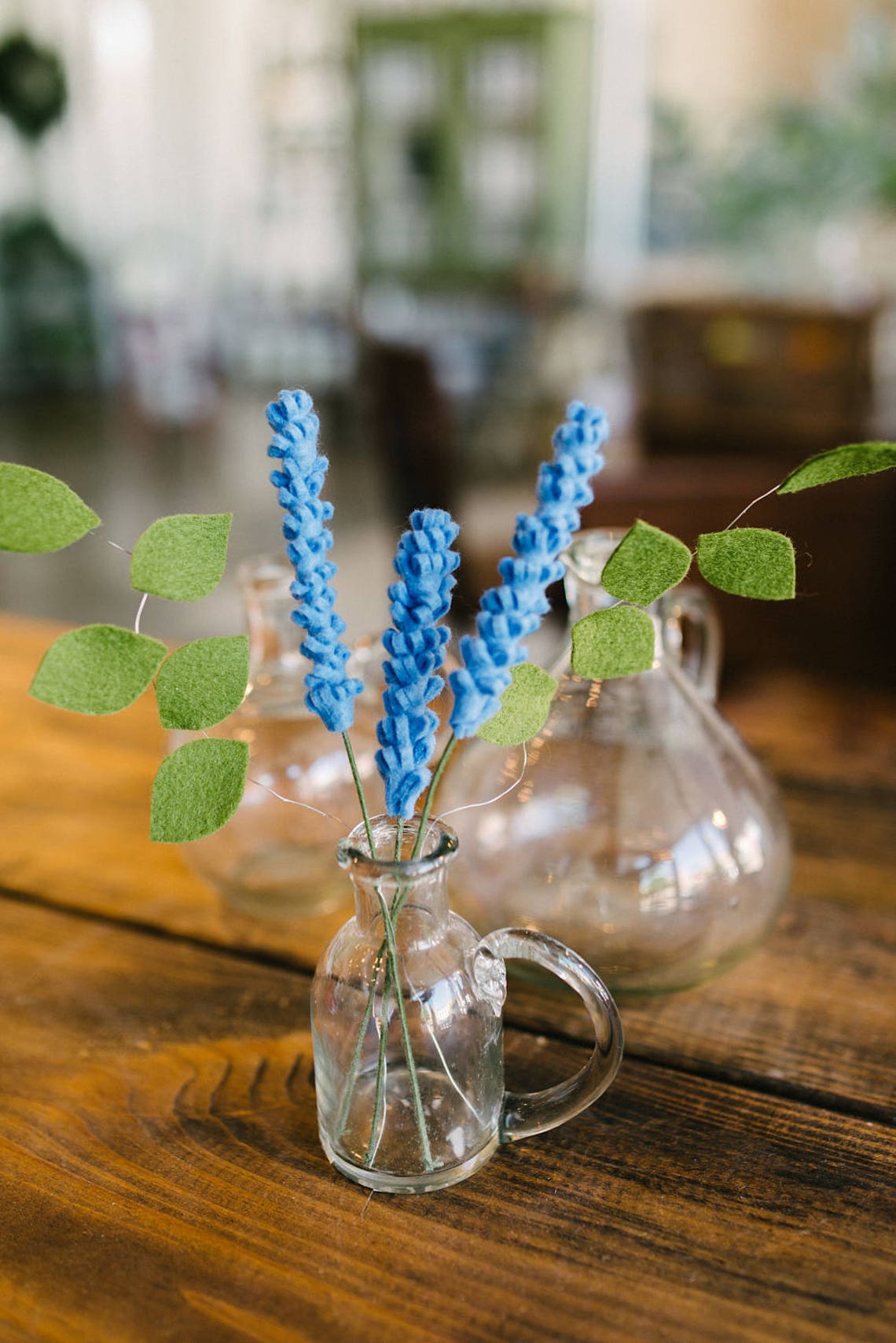 Single Stem Felt Bluebonnets - Etsy