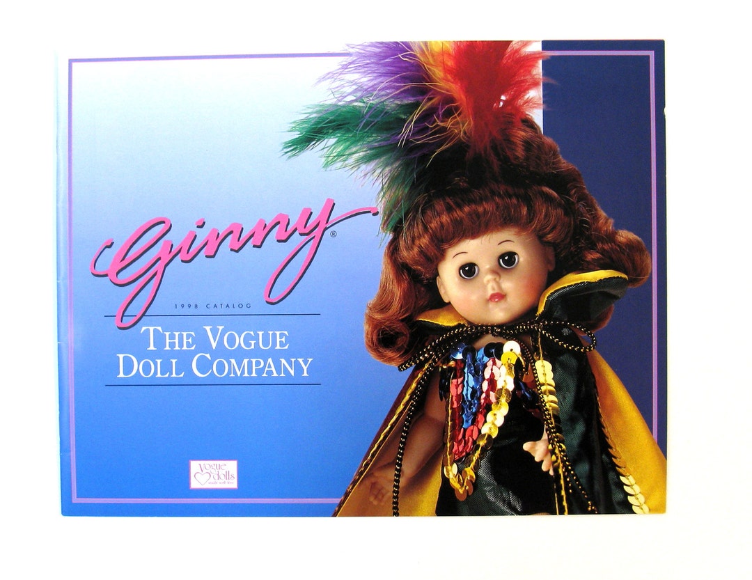 Ginny Doll Color Catalog by the Vogue Doll Company Vintage 1998 - Etsy