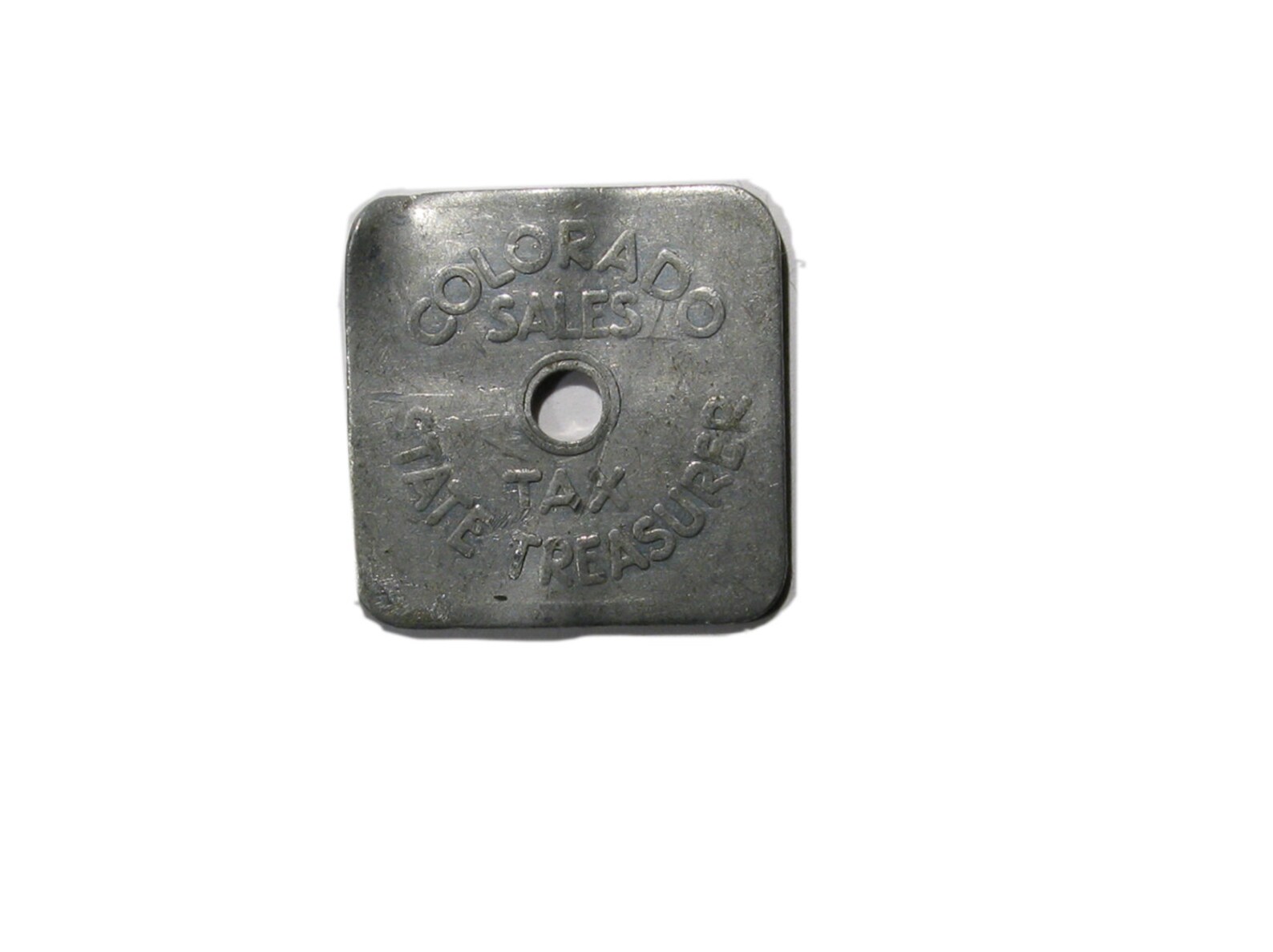 Vintage Token Colorado Sales Tax Token One Fifth Cent A-35 - Etsy