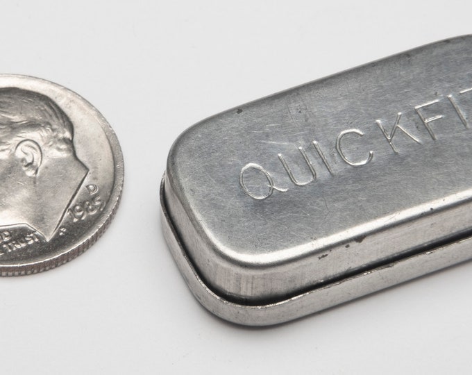 Vintage Tin QUICKFIT Tin Excelsior Watch Material Advertising ...