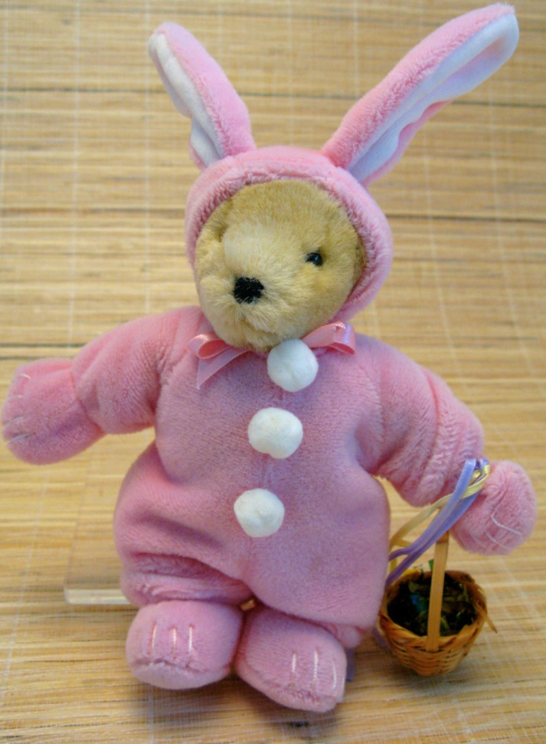 Vintage Muffy Vanderbear Limited Edition Easter Bunny 1989 Etsy