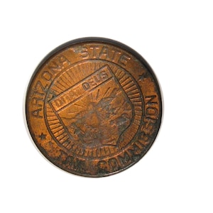 Vintage Token Arizona State Tax Commission Sales Token Copper Token ...
