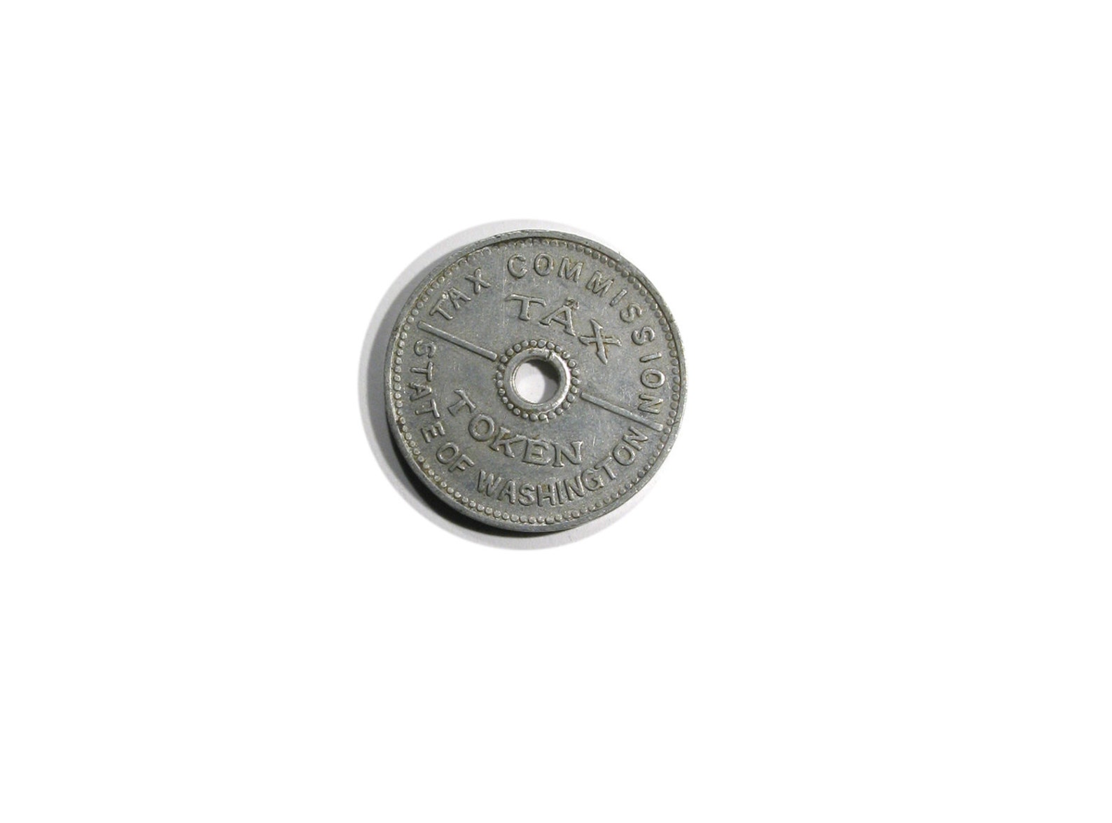 Vintage Token Washington State Tax Commission Token 1935 Sales Tax ...
