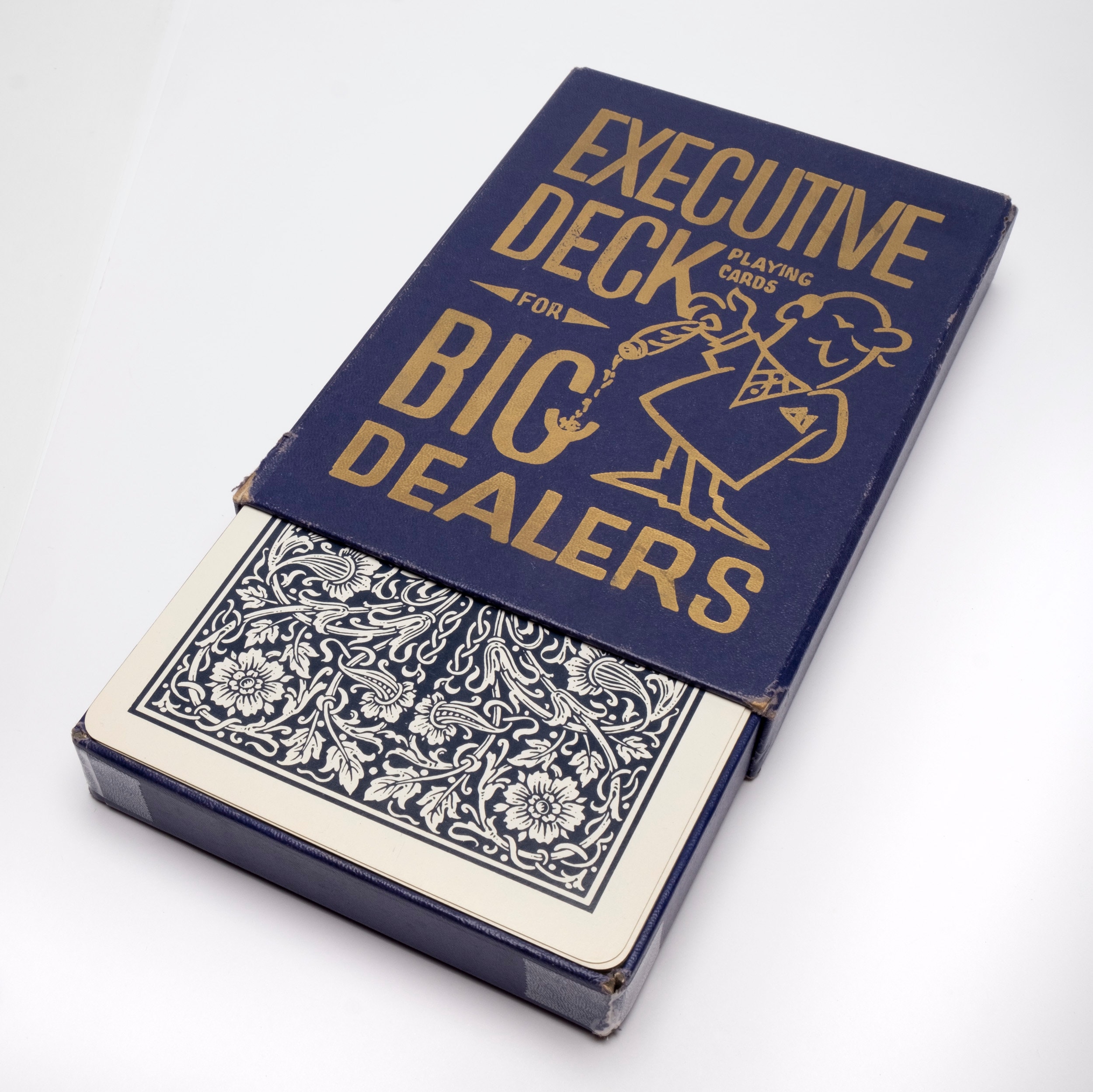 Mazo vintage de cartas JUMBO Executive Deck para grandes - Etsy México