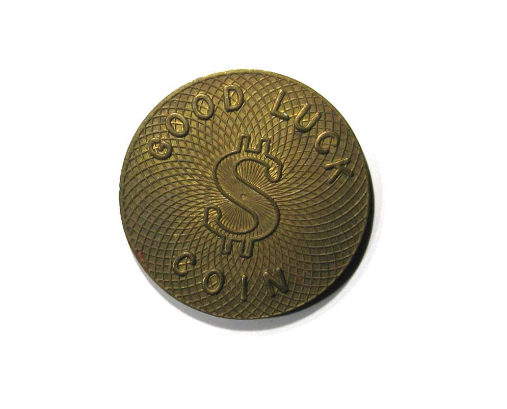 Vintage Token Good Luck Coin Rockerville Goldtown Black Hills South ...