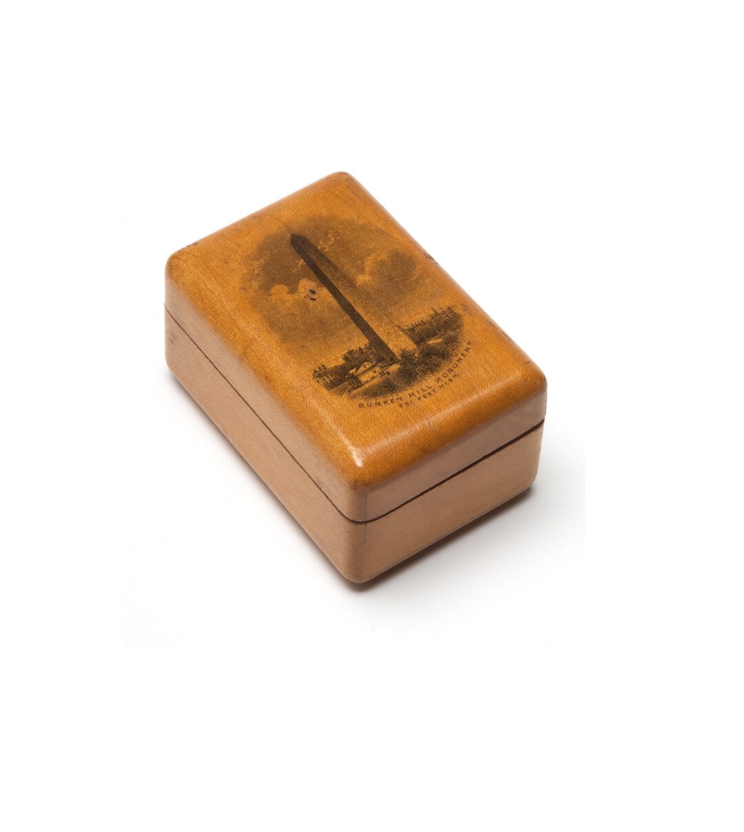 Vintage Stamp Box Mauchlinware Wood Stamp Box From Scotland With Decal ...