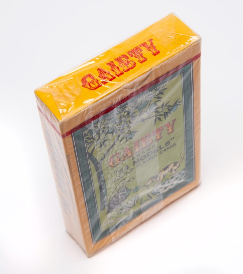 Vintage Gaiety Risque Nude Playing Cards - 54 Models of Adult Colored ...