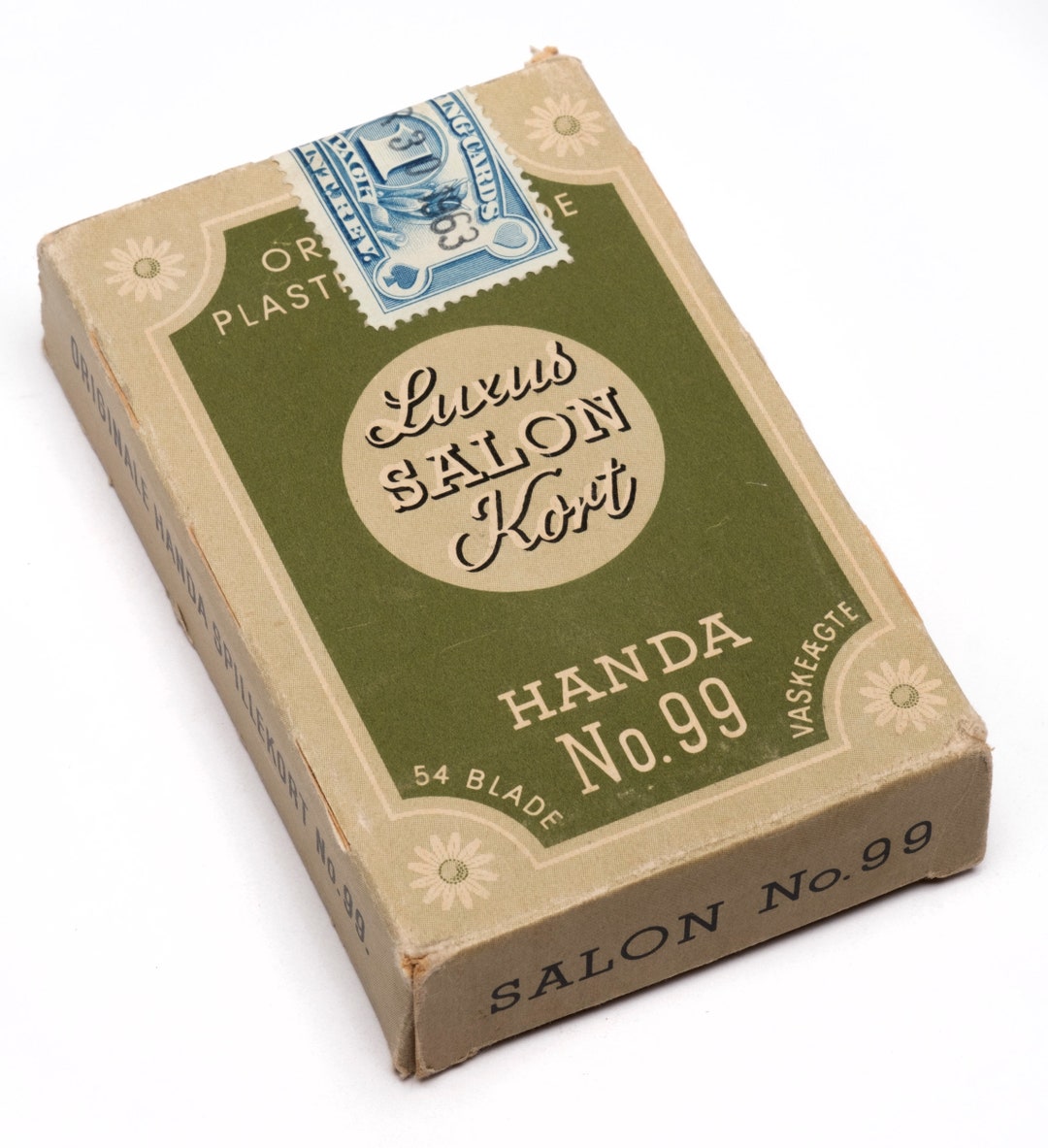 Vintage Deck of Playing Cards From Denmark Luxus Salon Kort Handa ...