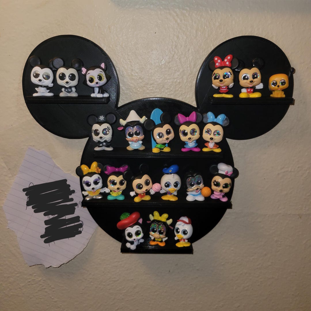 Mickey and Minnie Shelves for Disney Doorables - Etsy