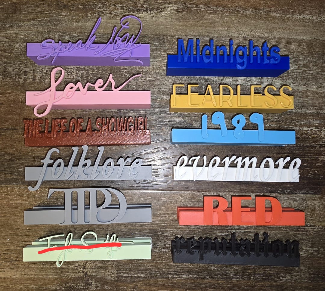 Shelf Displays for Cd's Full Set - Etsy