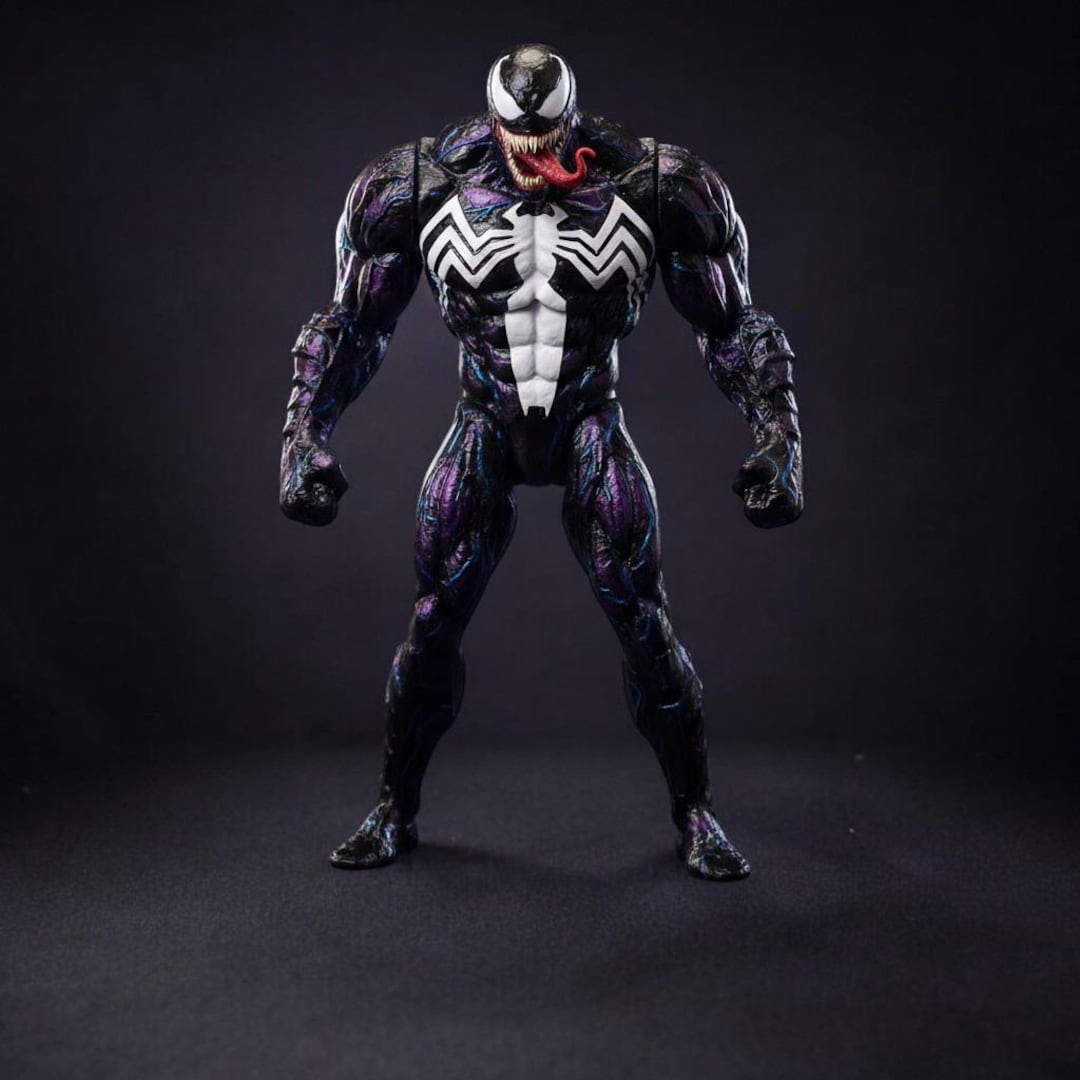 Articulated Venom Action Figure 3D STL Files - Etsy