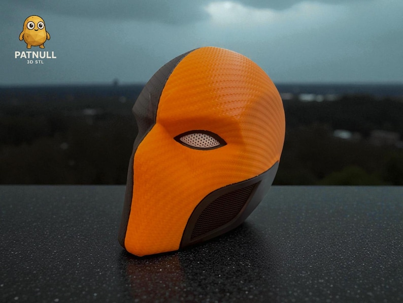Dual Mask Mercenary Helmet 3D STL Files: Cosplay Mask (digital Download ...