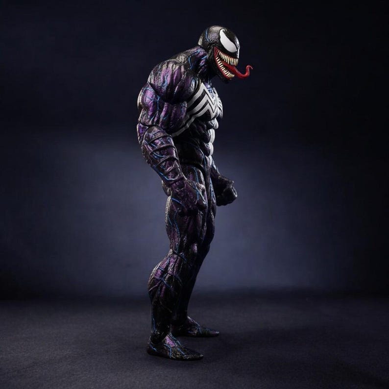 Articulated Venom Action Figure 3D STL Files - Etsy