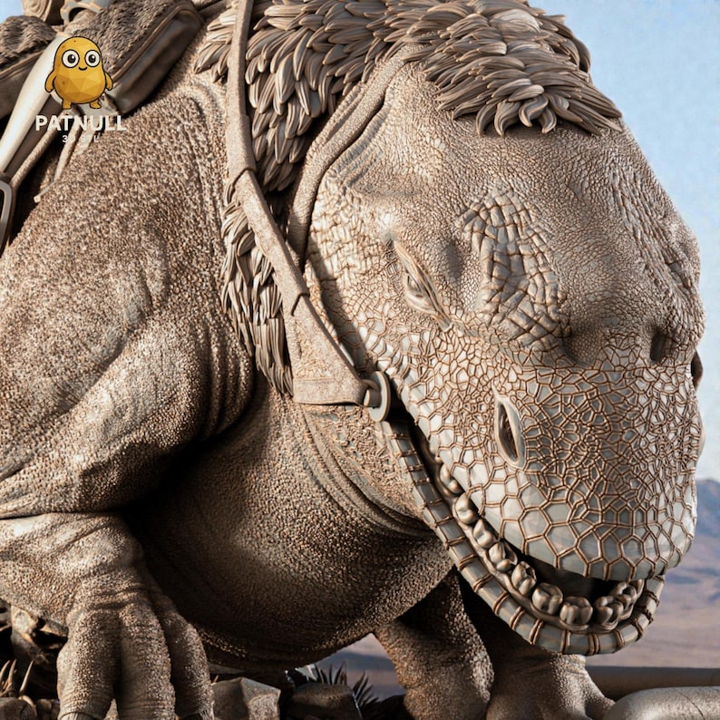 Star Wars Sandtrooper Dewback Rider 3D STL Files – Detailed 3D Print ...