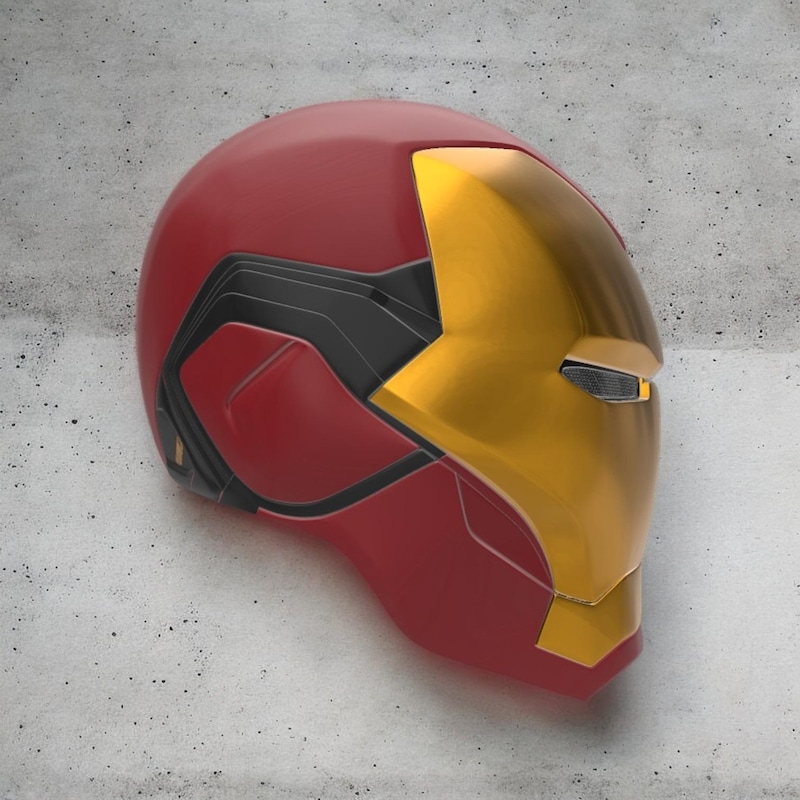 Iron Man Mask File 3d Print - Etsy UK