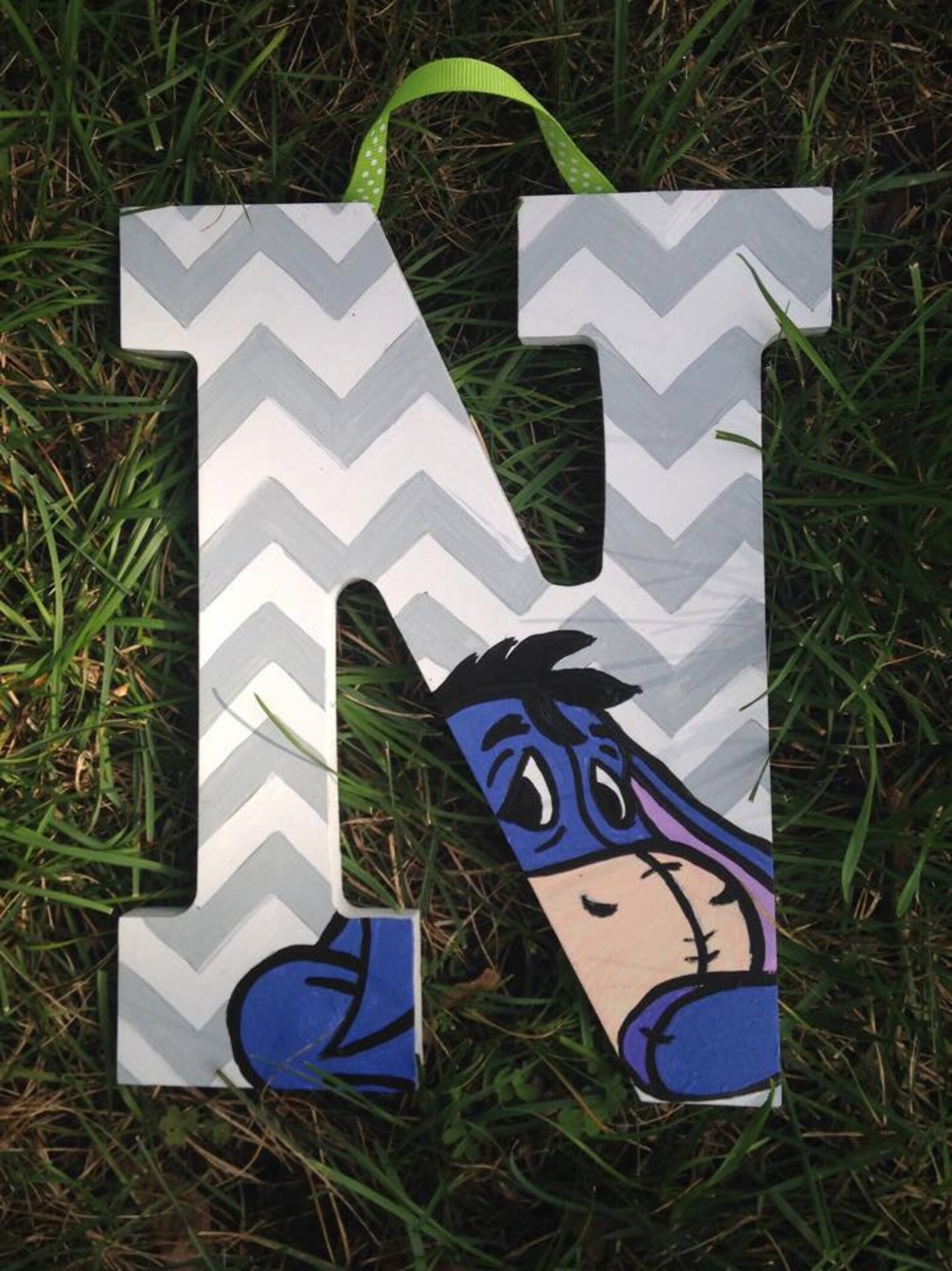 Hand Painted 9" Winnie the Pooh Letters - Etsy