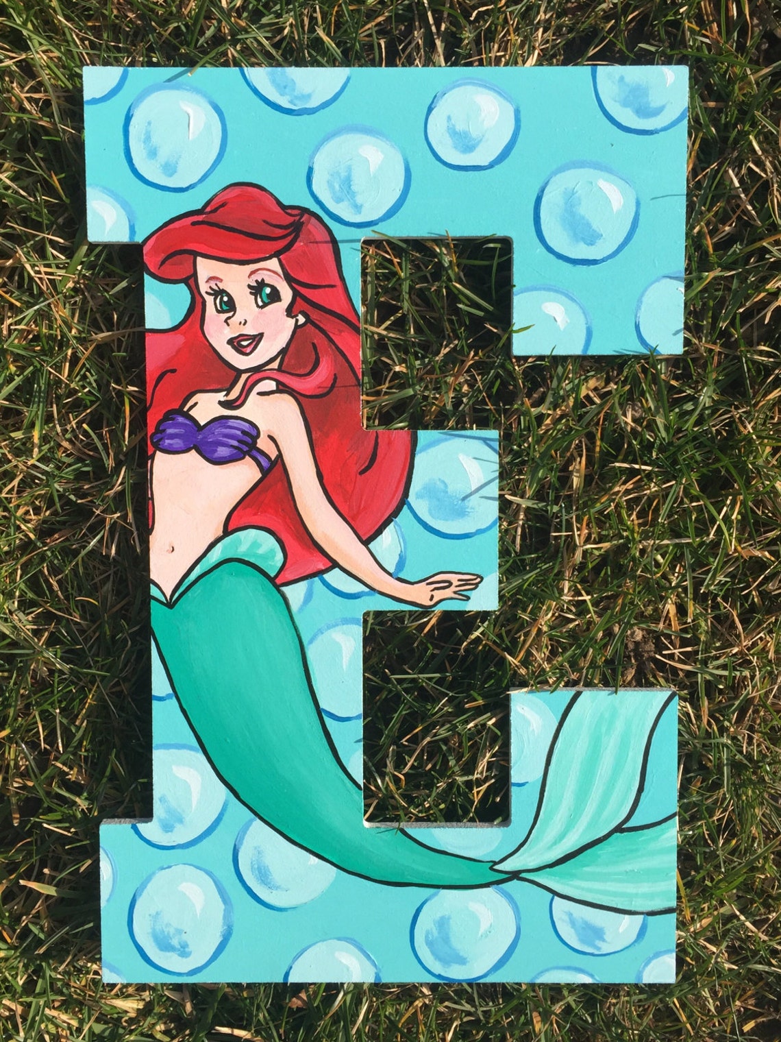 Hand Painted Princess Letters - Etsy