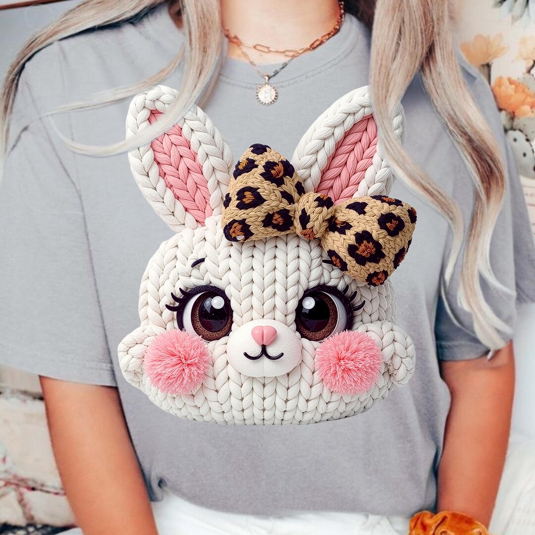 Leopard Easter Bunny Png | Leopard Print PNG | Easter Aesthetics ...